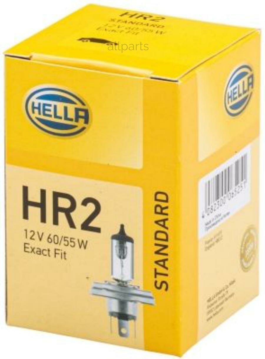 BEHR-HELLA 8GJ 004 173-121 Лампа 12V HR2 P45t 60/55W HELLA 1 шт. картон 8GJ 004 173-121
