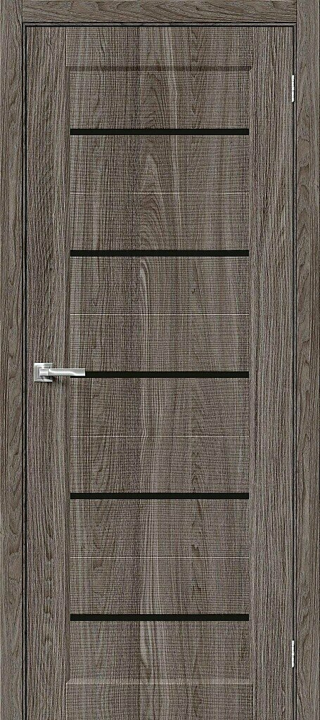 Дверь Мода-22 Black Line / Цвет Ash Wood / Двери Браво