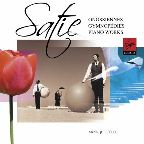 Audio CD SATIE, E, PIANO WORKS: GYMNOPEDIES, GNOSSIENNES - Queffelec, Anne (1 CD)