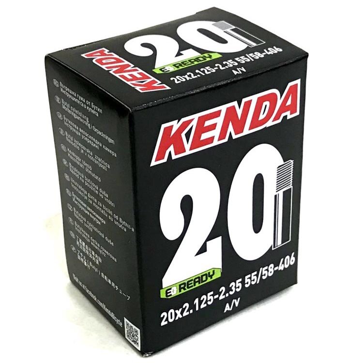 KENDA Велокамера Kenda 20x2.125-2.35 a/v