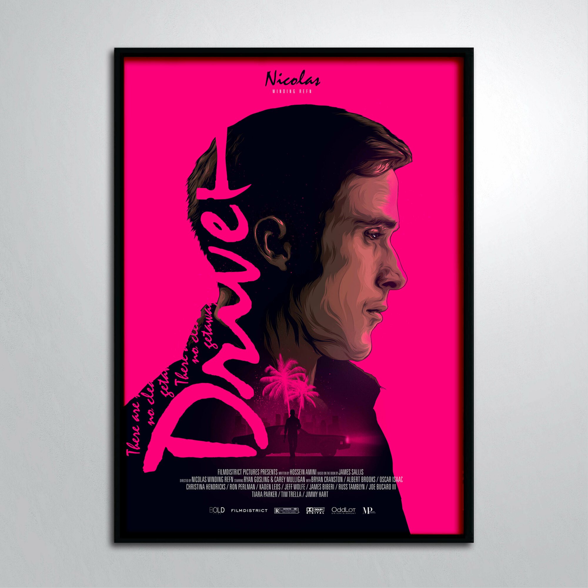 Постер без рамы/Драйв Райан Гослинг Молоток Drive