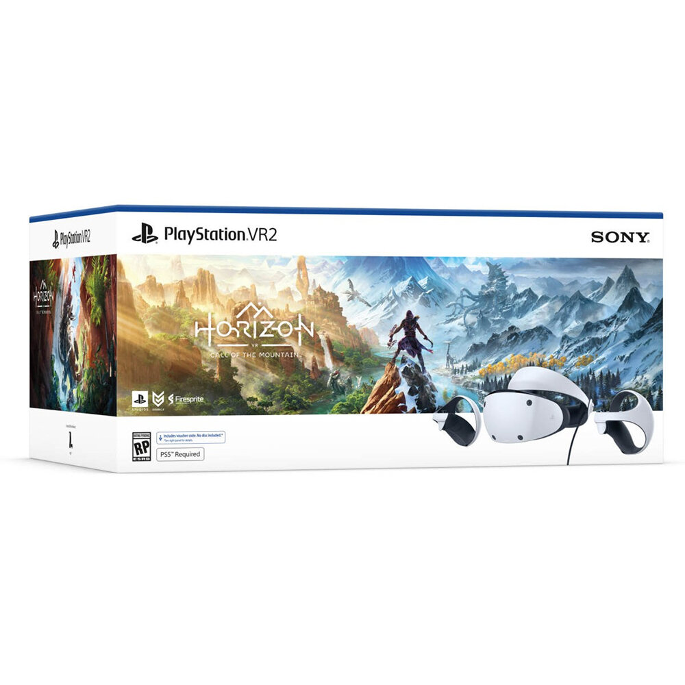 Шлем VR Sony PlayStation VR2 + игра Horizon Call of the Mountain (код на загрузку)