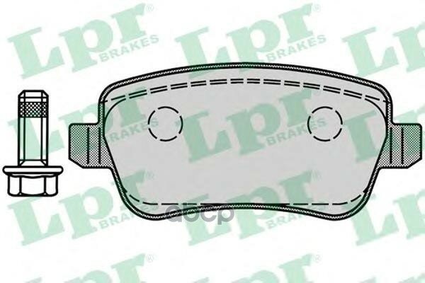 05P1218 (24348) FIAT Croma 05- R Lpr арт. 05P1218
