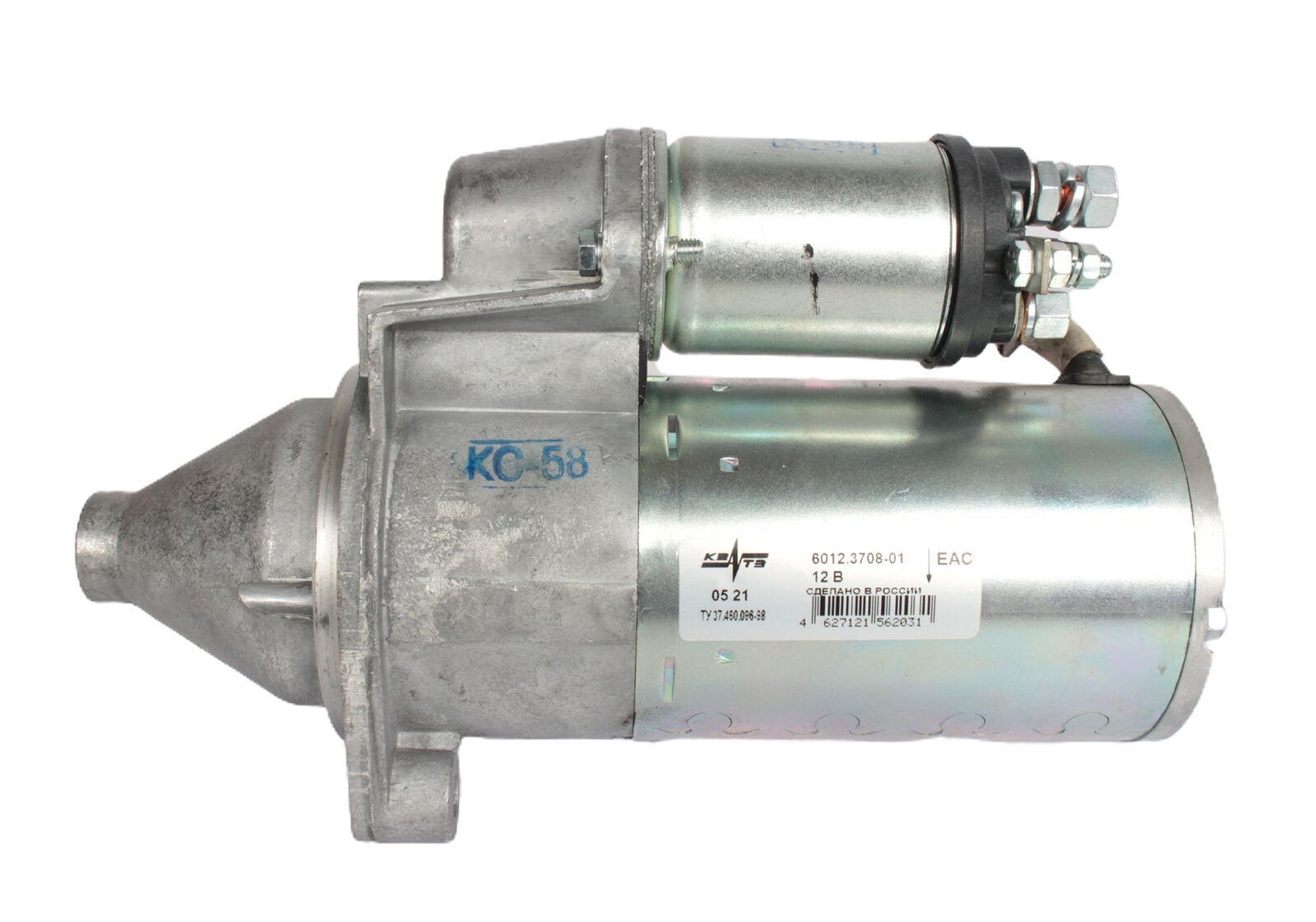Стартер ГАЗ-3110, двигатель ЗМЗ-406 ЗиТ 6012.3708-01