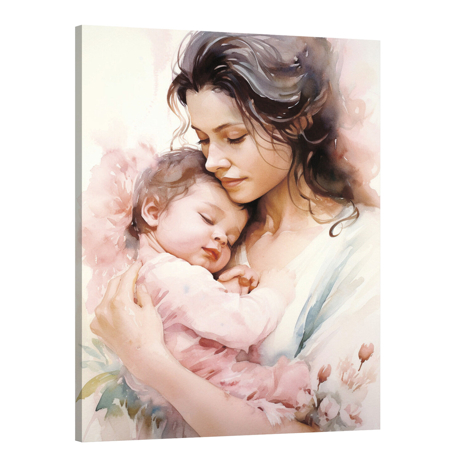 Интерьерная картина 50х70 "Мать и дитя"
