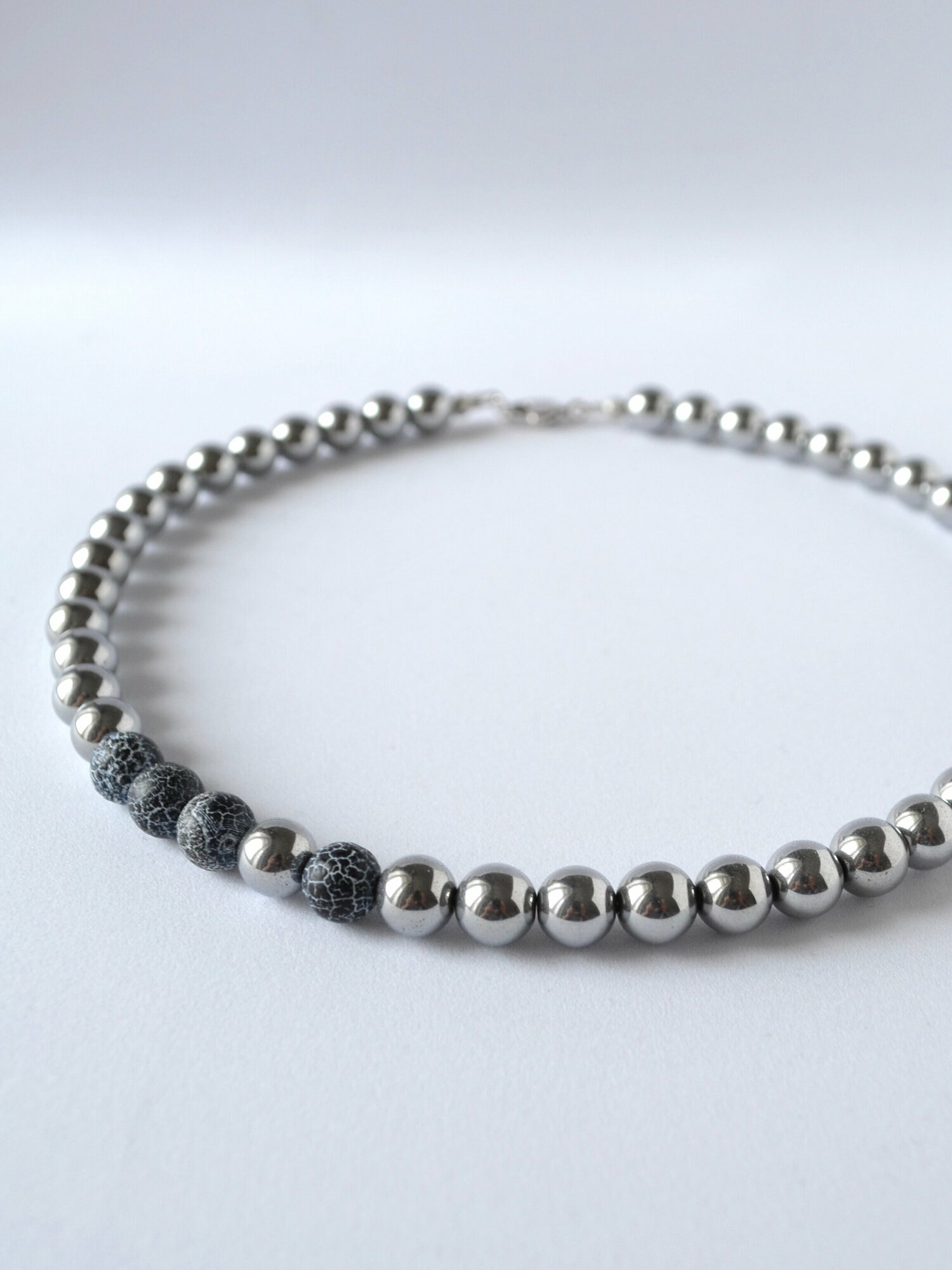 Чокер, агат