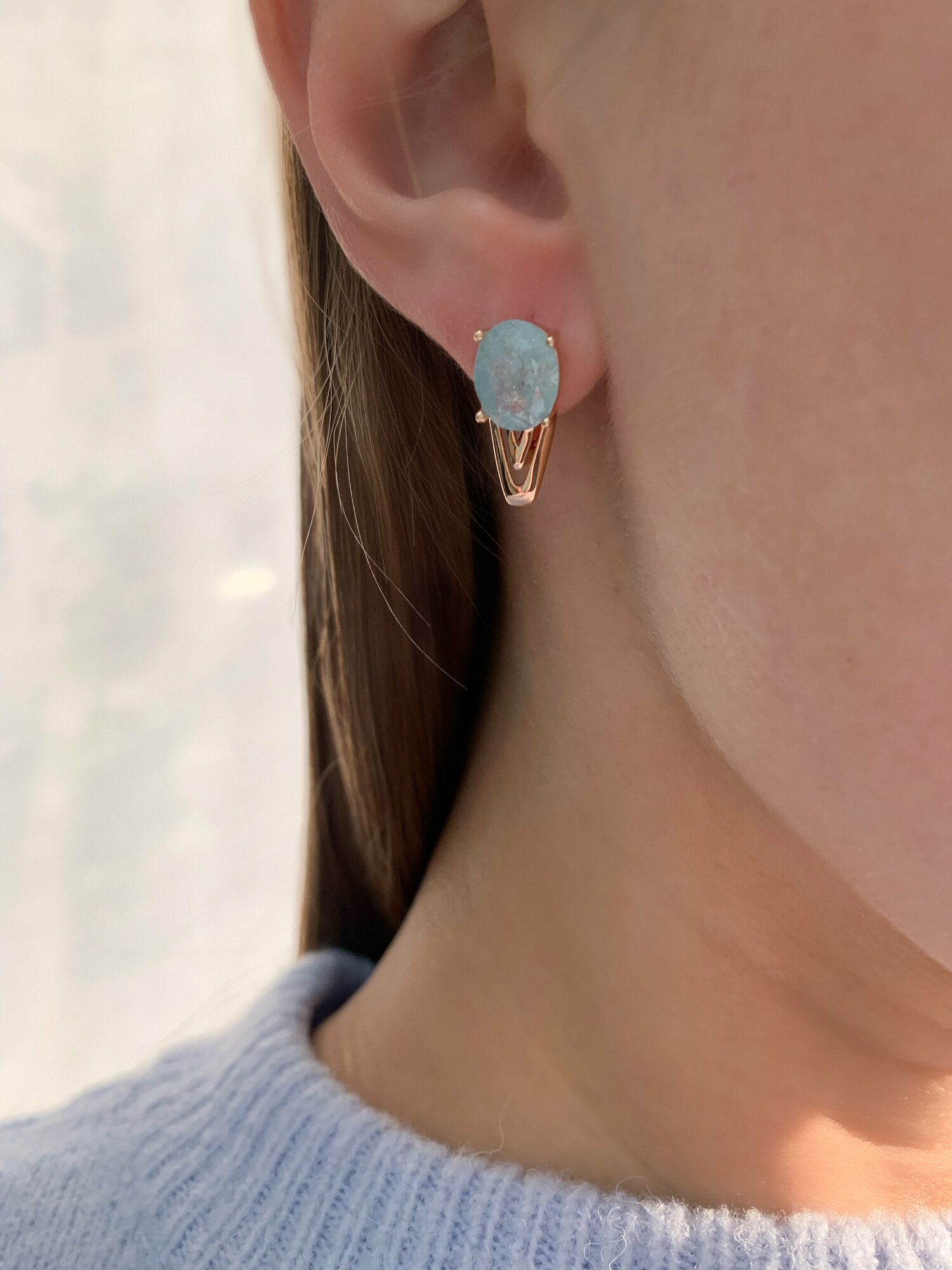 Серьги с подвесками Baryshnikov, циркон