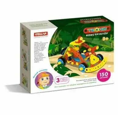 Конструктор Техно Джип, 150 деталей