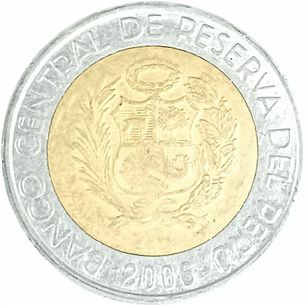 5 новых соль 2006 Перу из оборота