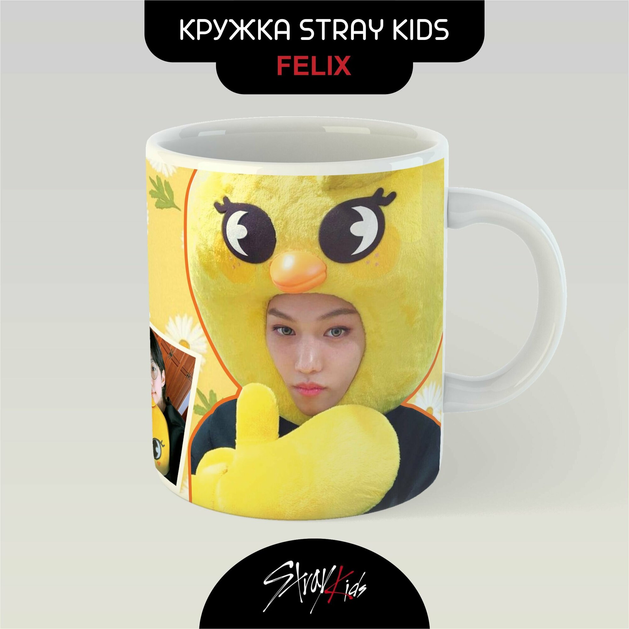 Кружка Стрей Кидс К-ПОП Stray Kids Феликс