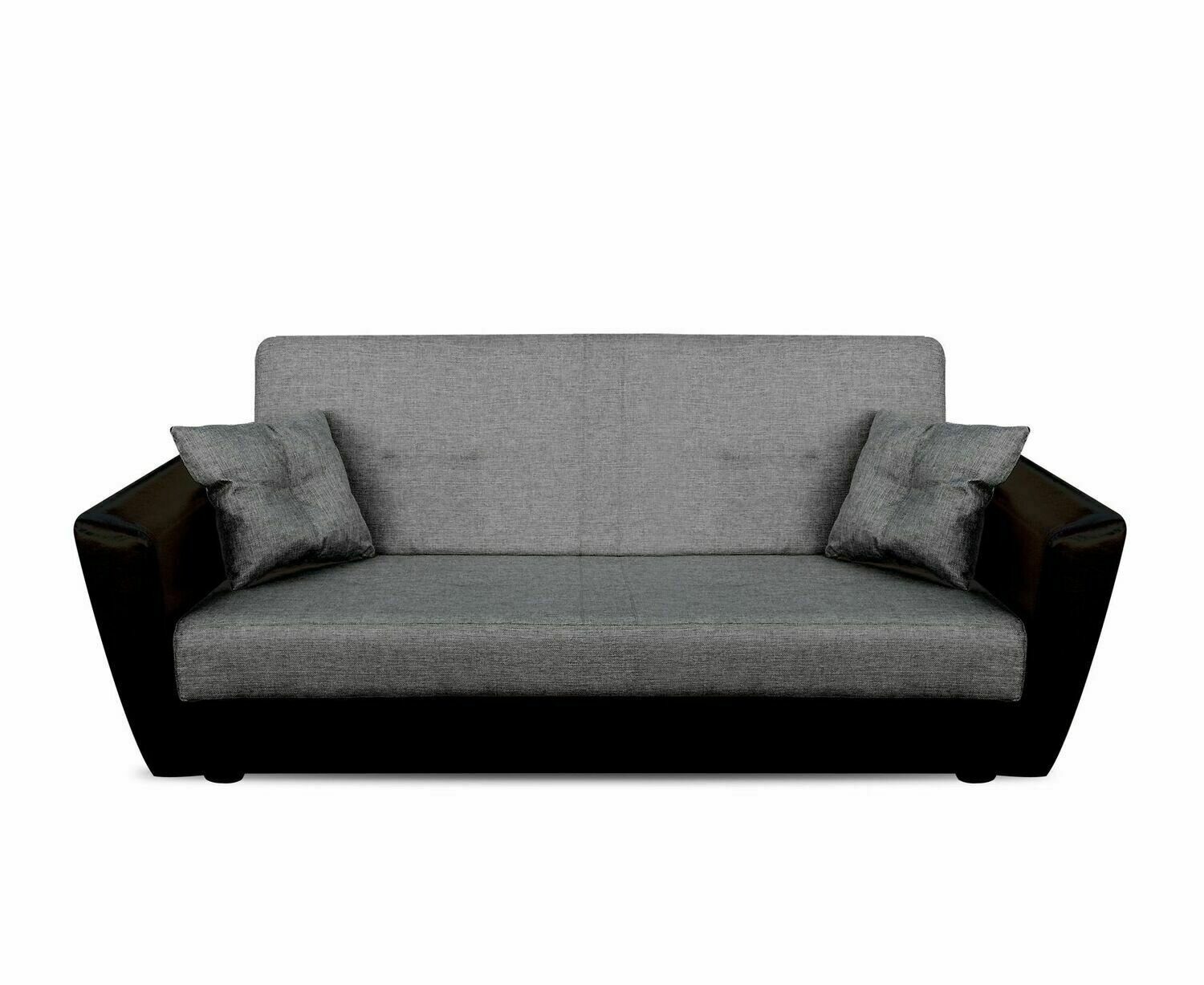 Диван Fotodivan Амстердам Рогожка 120 Серый Размеры: Высота 1000мм Глубина 1050мм Ширина 2120мм