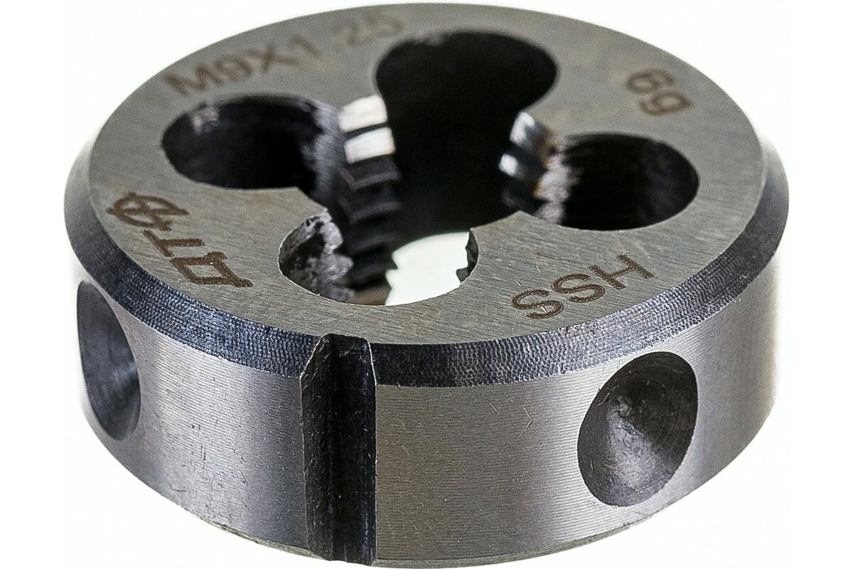 Плашка HSS4341, M 9x1.25 мм, O25 ДелоТехники