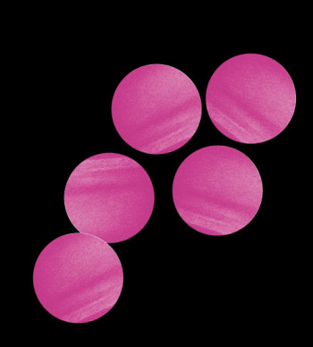 Конфетти бумажное Круги розовые