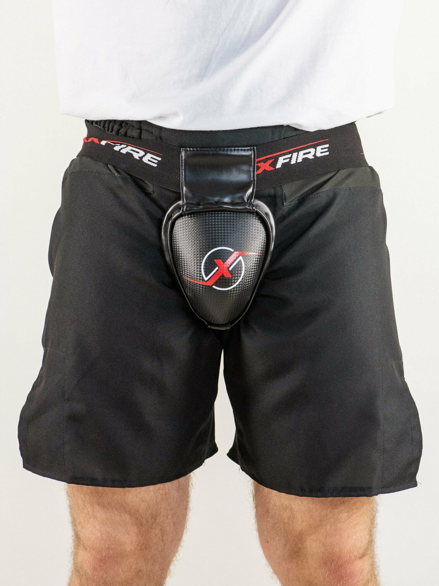 Металлическая защита паха экипировка и защита OXXFIRE , черная (S/M)