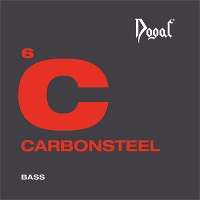 Bass guitar string set Dogal CS90B - Bass-guitar strings with round carbon steel wound round steel core. Medium-light tension, thickness .040-.100 inch.