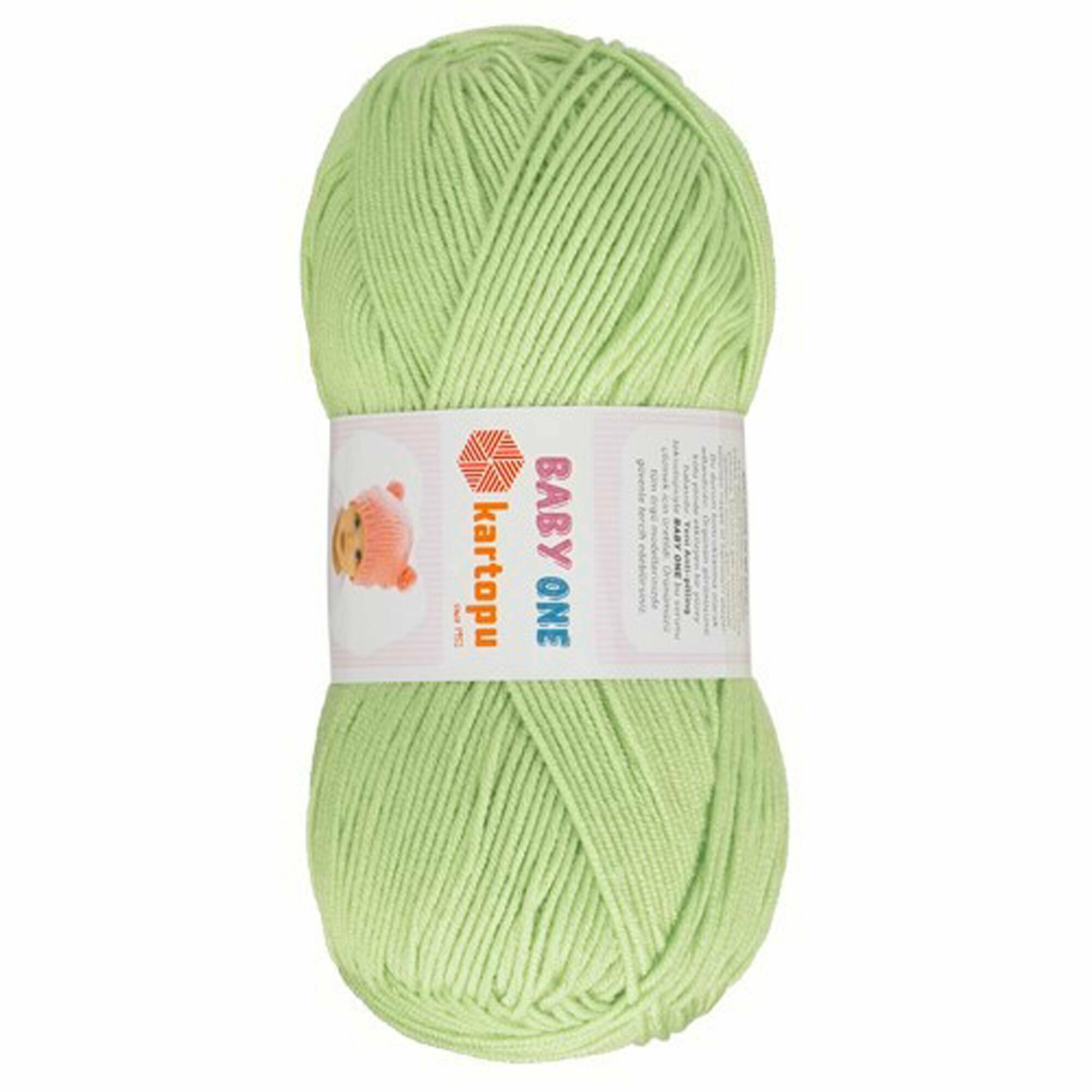1 Моток Пряжа Kartopu BABY ONE 100% Акрил антипилинг 100 гр. - 250 м. цвет - 494