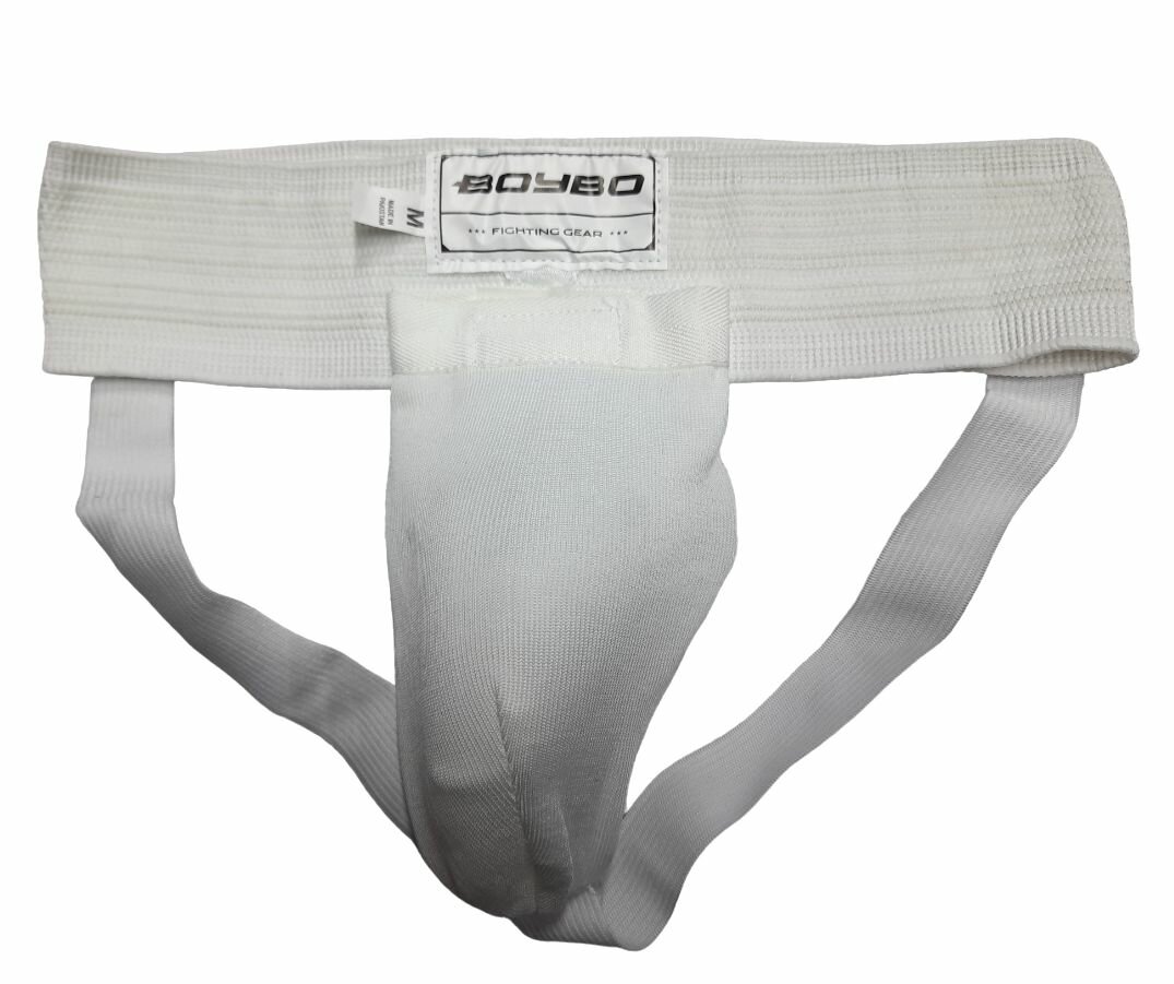 Защита паха BoyBo - размер M / белая / кога, паховая защита, паховый бандаж, ракушка для единоборств