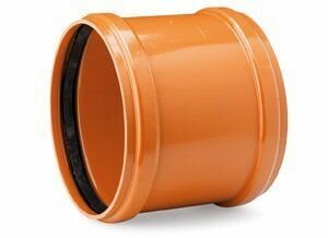 Муфта ф 110 ремонтная (рыжая)