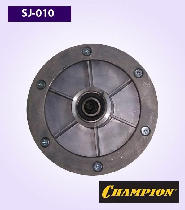 Шкив привода хода для снегоуборщика 169х30 CHAMPION большой, комплект с накладкой