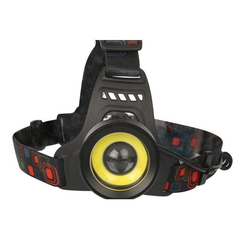 Аккумуляторный налобный фонарь Ultraflash E1335 4 Вт, черный, 2LED 13905