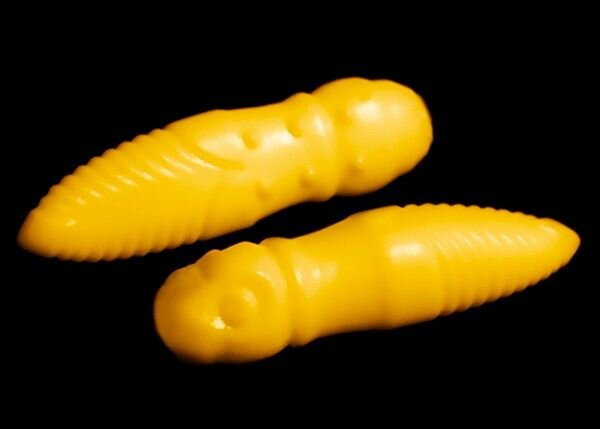 Мягкие приманки Jara Baits Trout Series LURY-40 Сыр # 707 (9шт), в банке