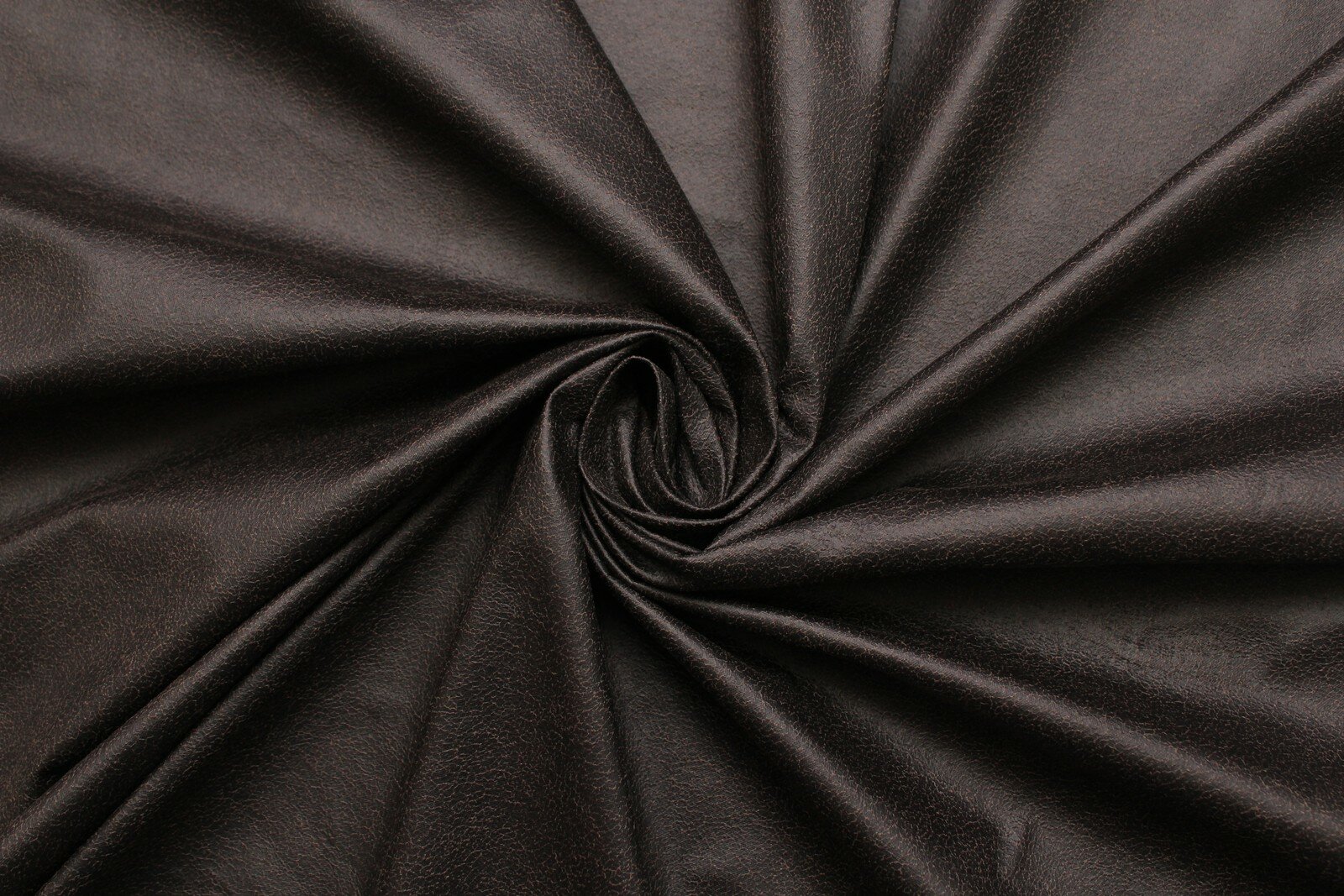 Ткань Кожа искусственная под обливную дублёнку (крек) в коричневых тонах, ш140см, 0,5 м