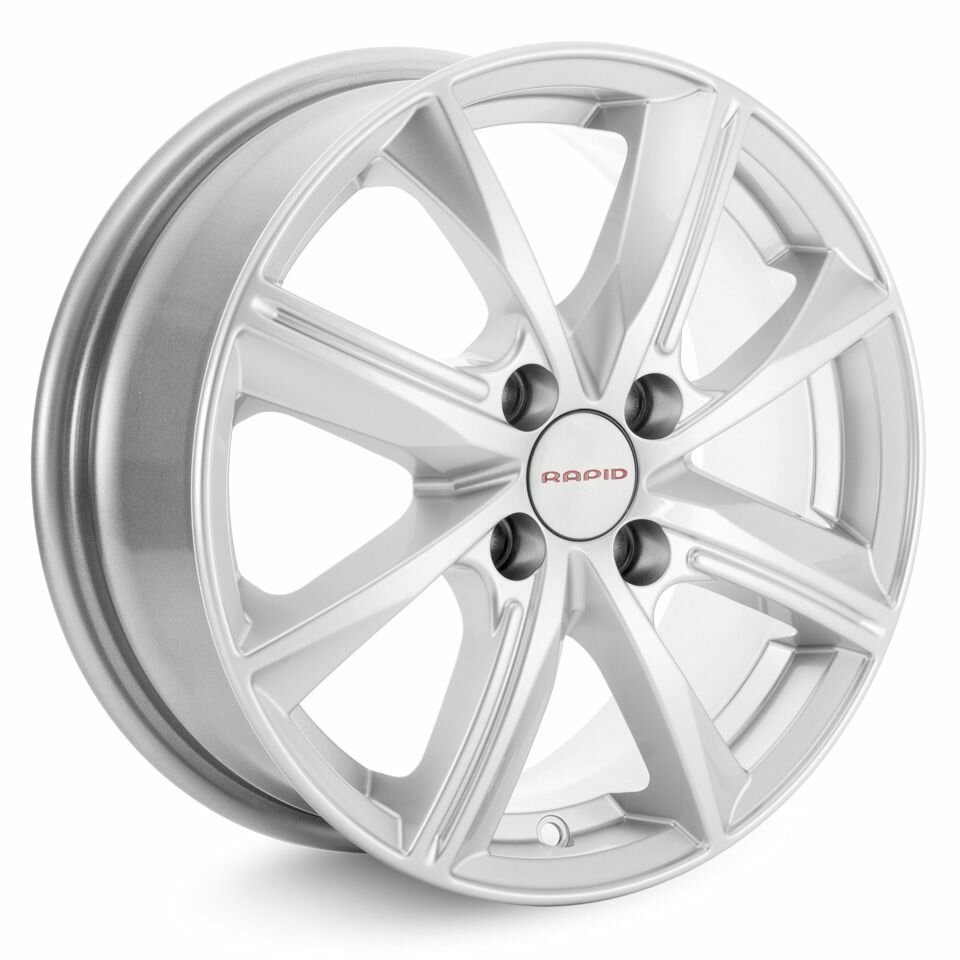 Диск литой КиК Арнар-оригинал (КС890) 6,0\R15 4*100 ET46 d54,1 Сильвер SK [r75139SK] Fb max 540 kg