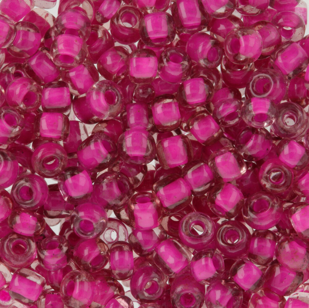 Бисер "Zlatka" круглый GR 08/0 10 г №0320 т. малиновый