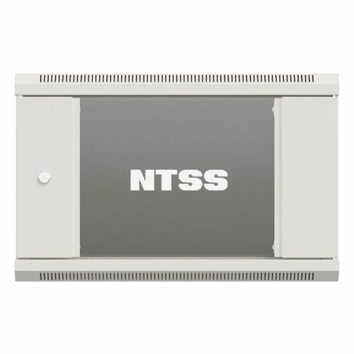 Шкаф коммутационный NTSS Премиум NTSS-W9U6045GS-2 настенный, стеклянная передняя дверь, 9U, 600x500x450 мм