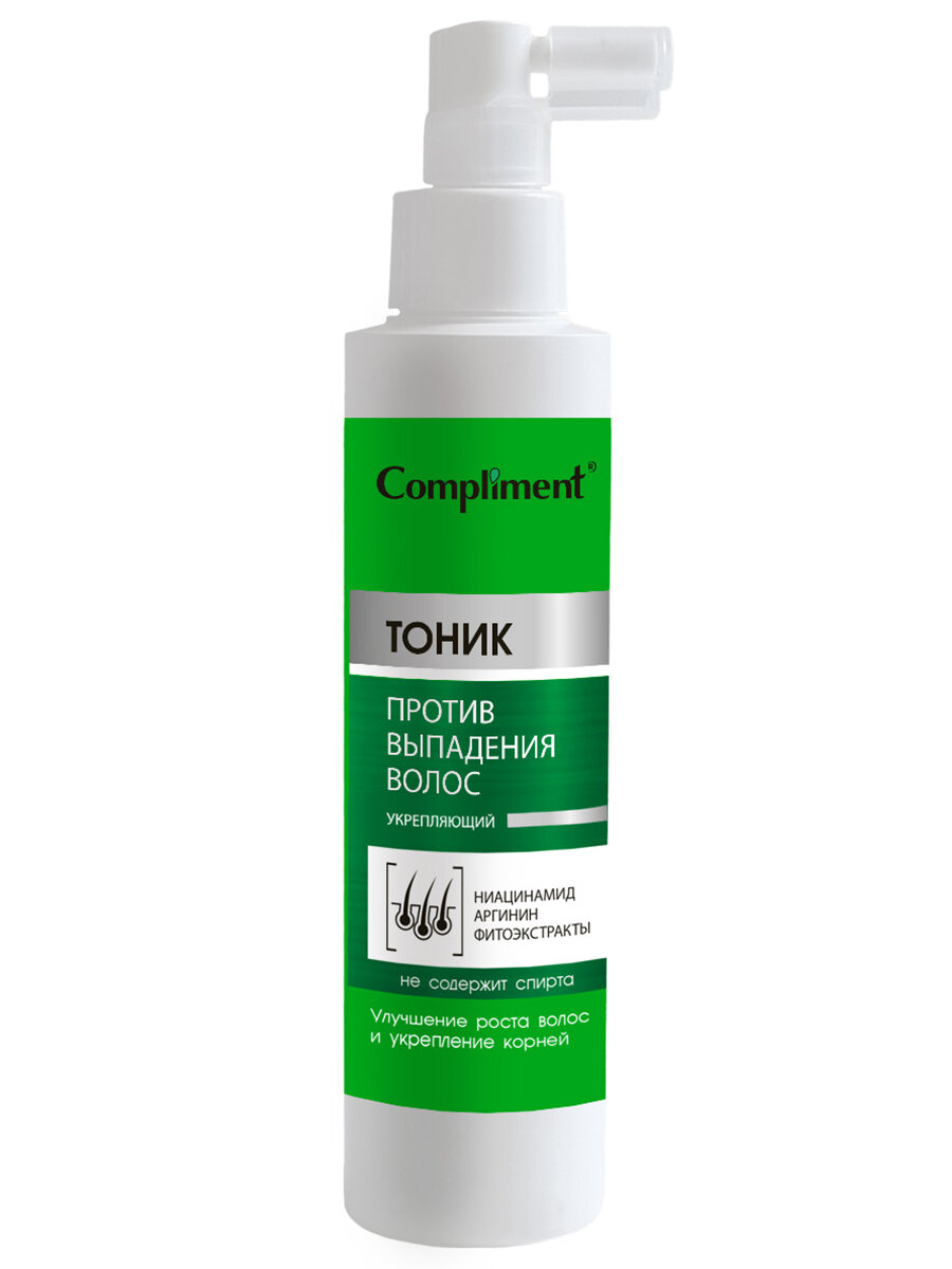 Тоник для волос Compliment укрепляющий Против выпадения волос 150мл