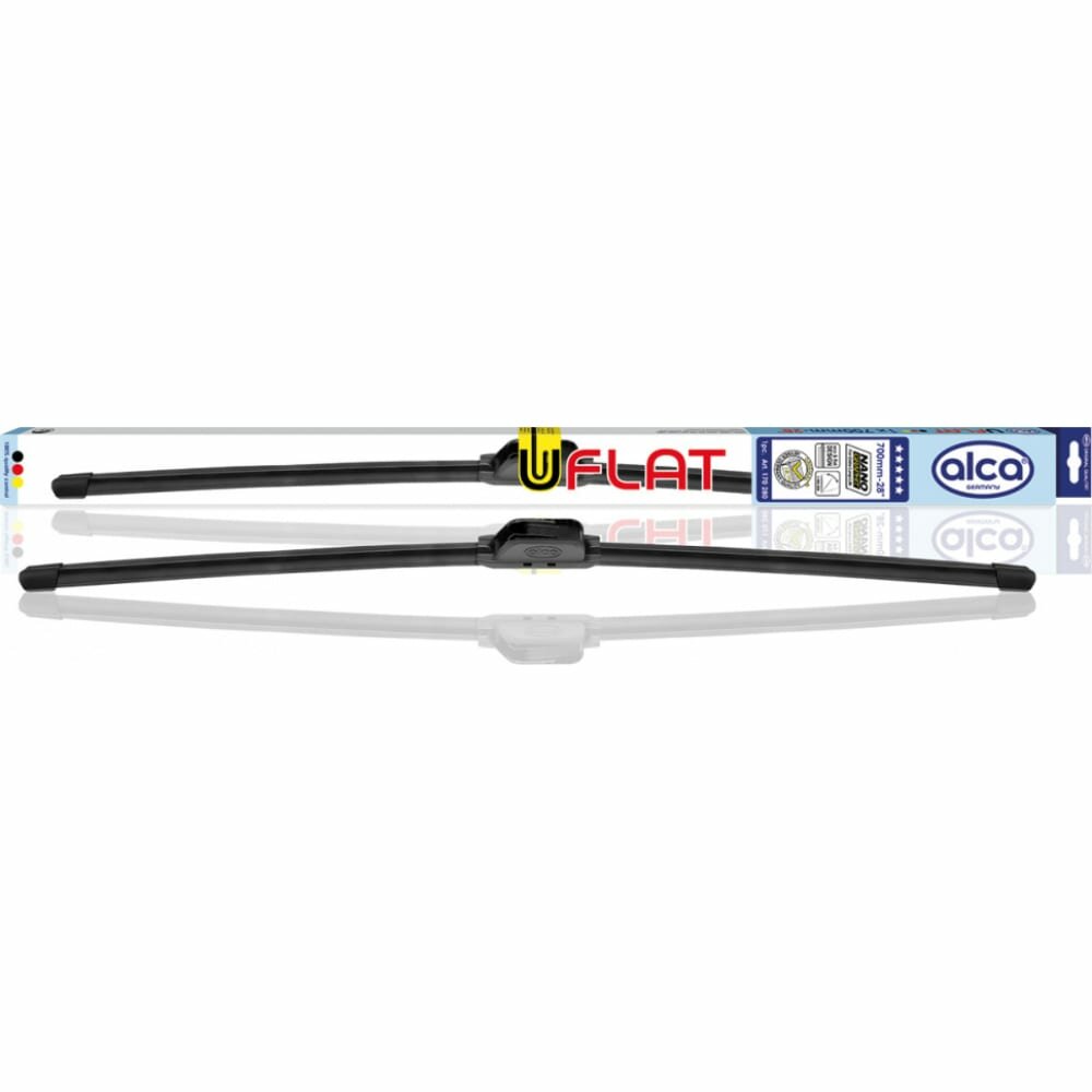 Щетка стеклоочистителя 700 мм (бескаркасная) U-FLAT "ALCA"