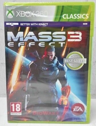Mass Effect 3 Русские субтитры Видеоигра на диске Xbox 360. Товар уцененный