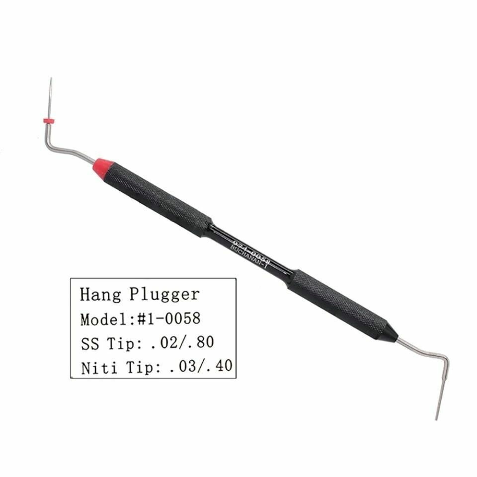 Никель-титановый (Эндоплаггер) Бьюкенена Buchanan NeoHealth №1 (#1-0058)кону Сталь SS T.02/.80 - Плагер Ni-Ti T .03/.40вертикальной и латеральной конденсации гуттаперчи .