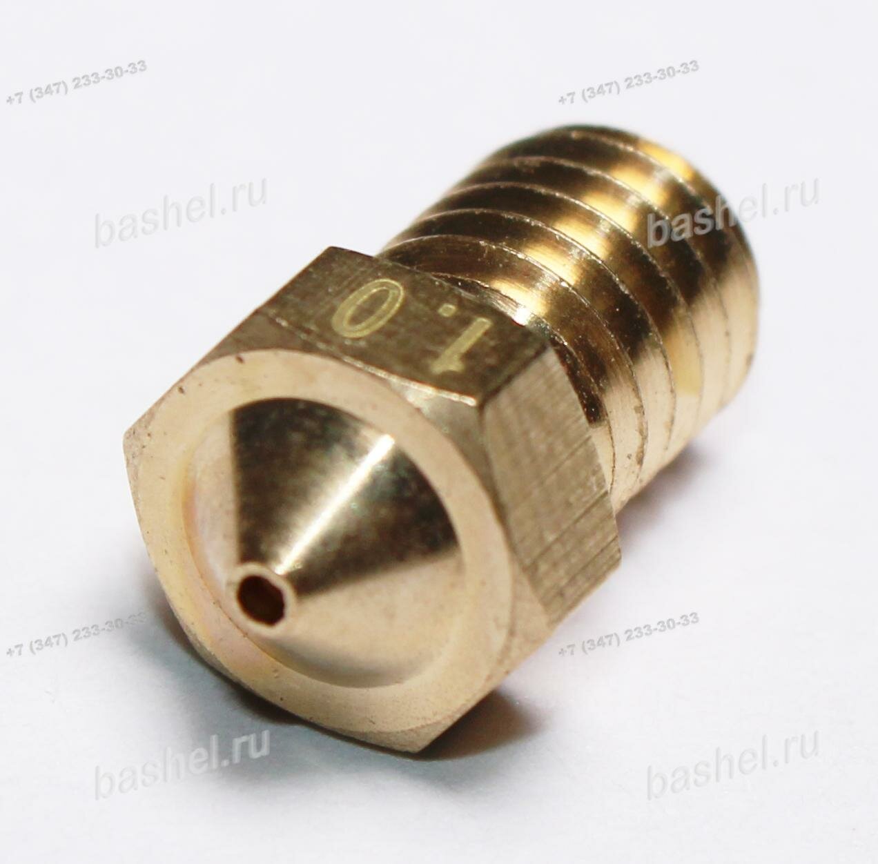E3D диаметр 1.0mm для нити 1.75 мм, Сопло экструдера