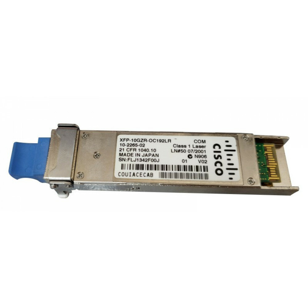 Трансивер Cisco XFP-10GZR-OC192LR LC-LC 80 км 10 Гбит/с