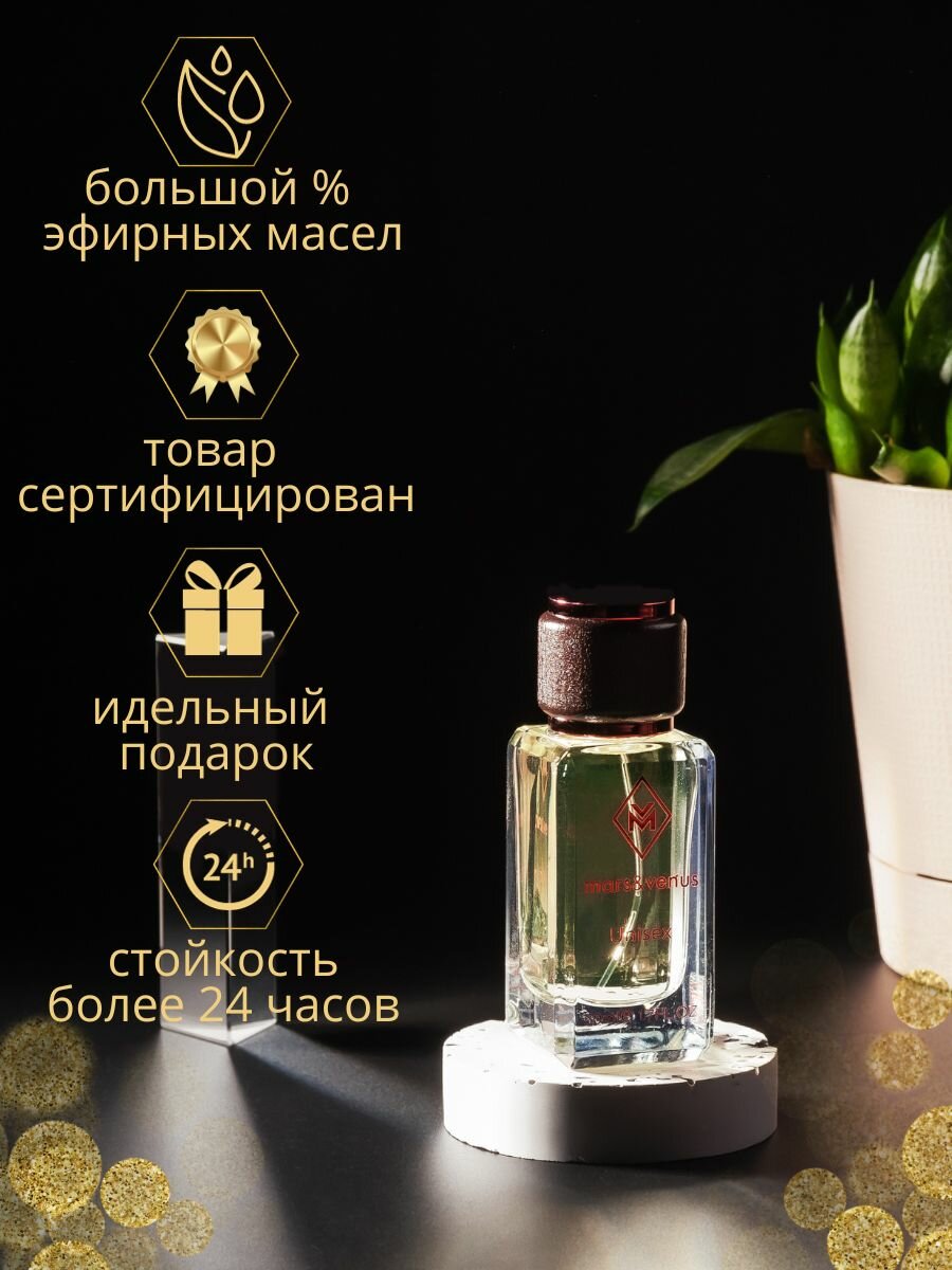 Mars&Venus Духи стойкие унисекс U019 Black Pepper / парфюмерная вода U019 Блек Пеппер, парфюм 50 мл с пряным и древесным ароматом / турецкие духи — фото 1