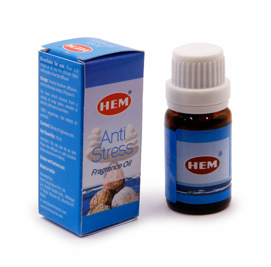 Fragrance oil ANTI STRESS, Hem (Ароматическое масло анти стресс, Хем), 10 мл.