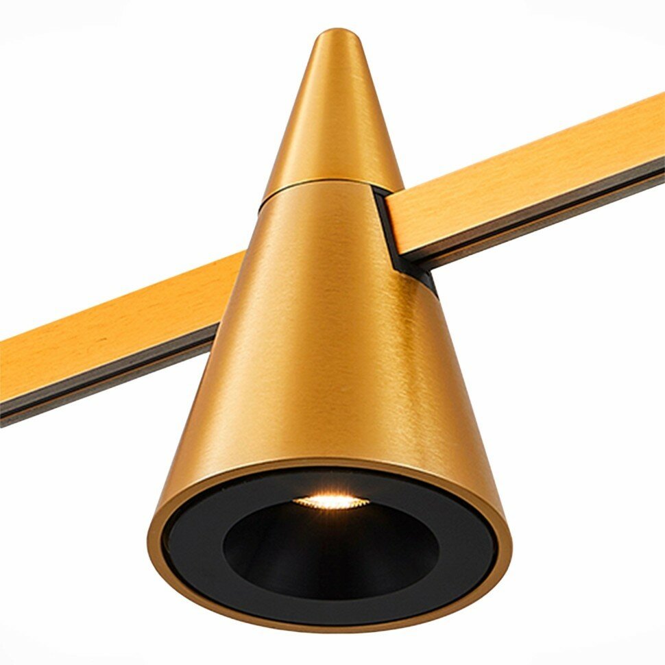 Магнитный трековый светильник ST Luce FARM Золотистый LED 5W 3000K ST813.206.05