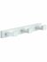 Крючок для ванной Ganzer GZ88053-F, белый, тройной, с держателями, латунь