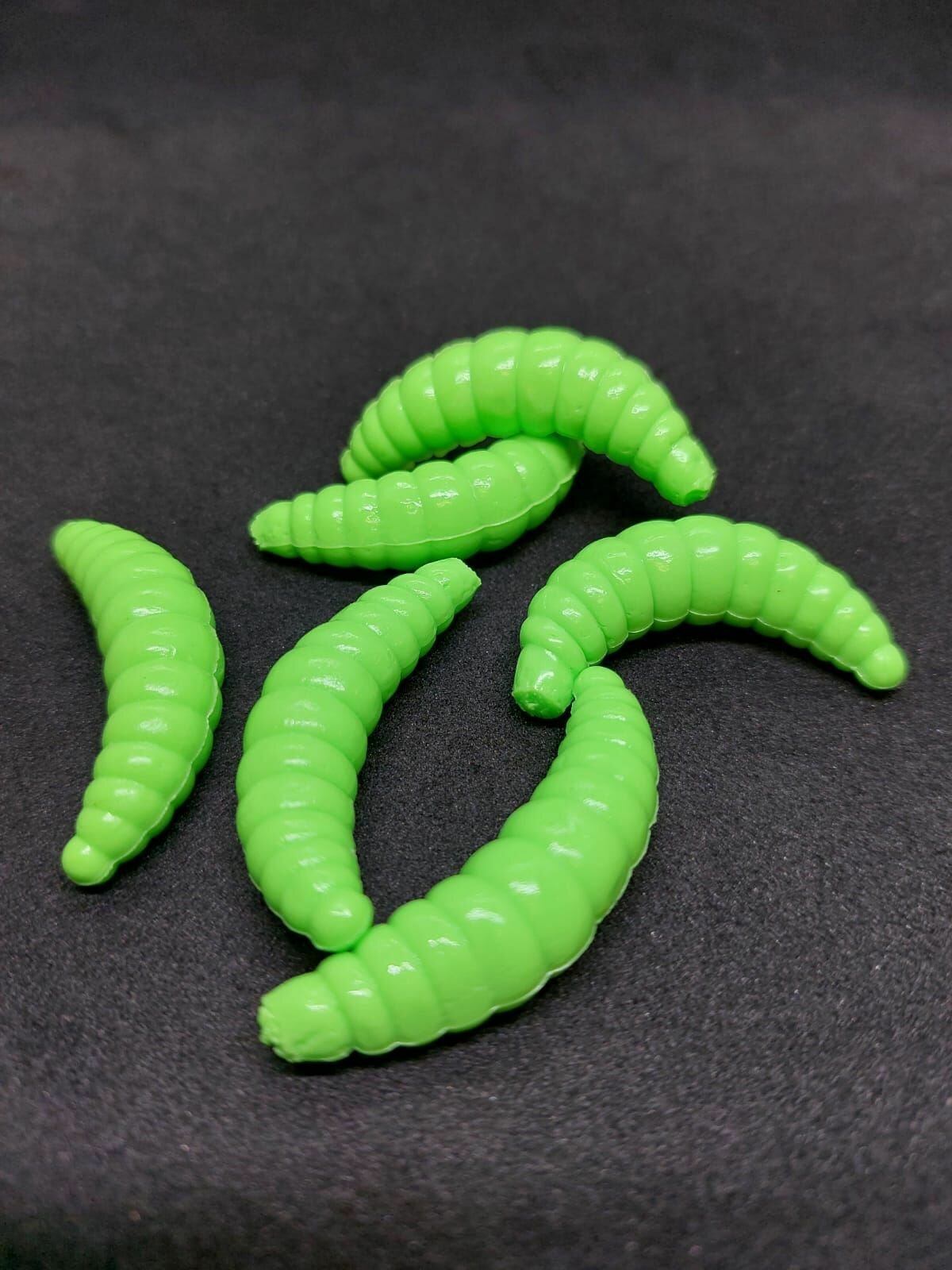 Форелевая приманка Big Maggot. 48 мм. Шартрез