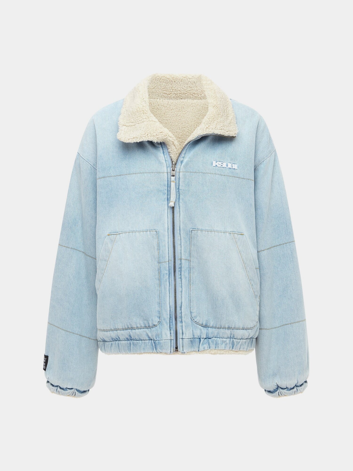 Куртка джинсовая Reversible Puffer Jkt Drft/Tan Assort