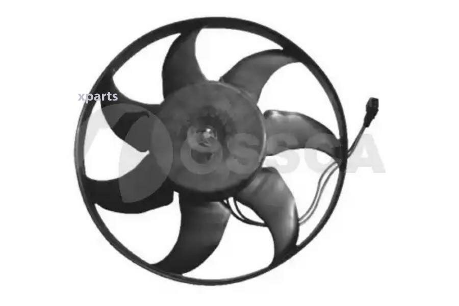 Вентилятор радиатора (450/350Watt- 345mm) VW Transporter T-4 1.8-2.8 96~ OSSCA арт. 05266
