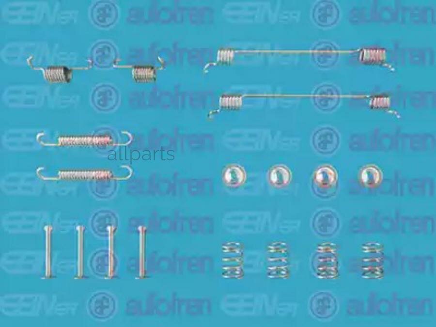 AUTOFREN D3913A Ремкоплект задних барабанных колодок