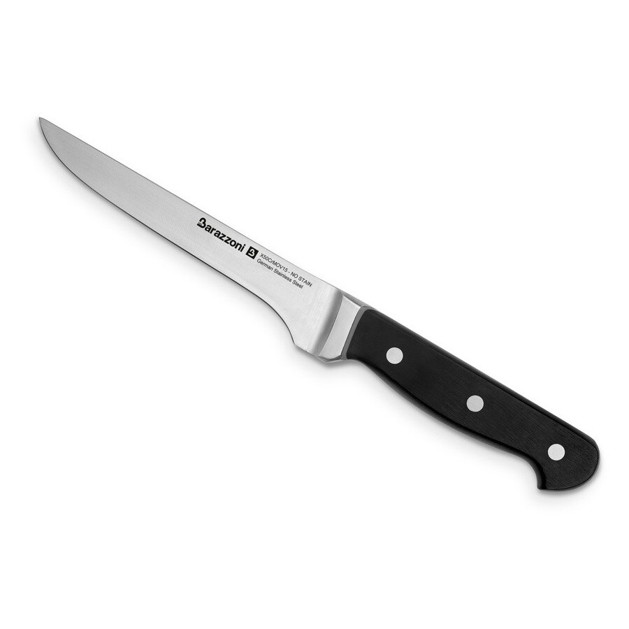 Нож обвалочный Barazzoni Chef knife 15,5 см, сталь, рукоять пластик, премиум качество