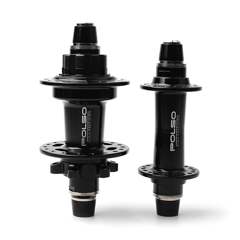 POLSO BH017 BMX Racing Hub 36H односкоростная втулка для BMX черного цвета Черный, A pair black hub