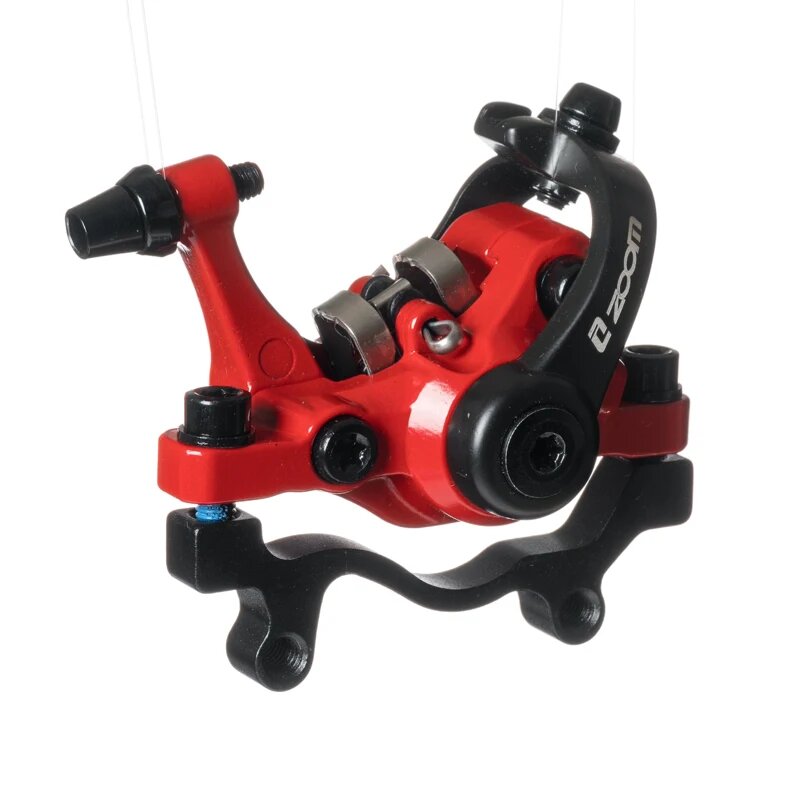 Тормозной суппорт Zoom DB-680 для велосипеда Красный, Red Rear Brake