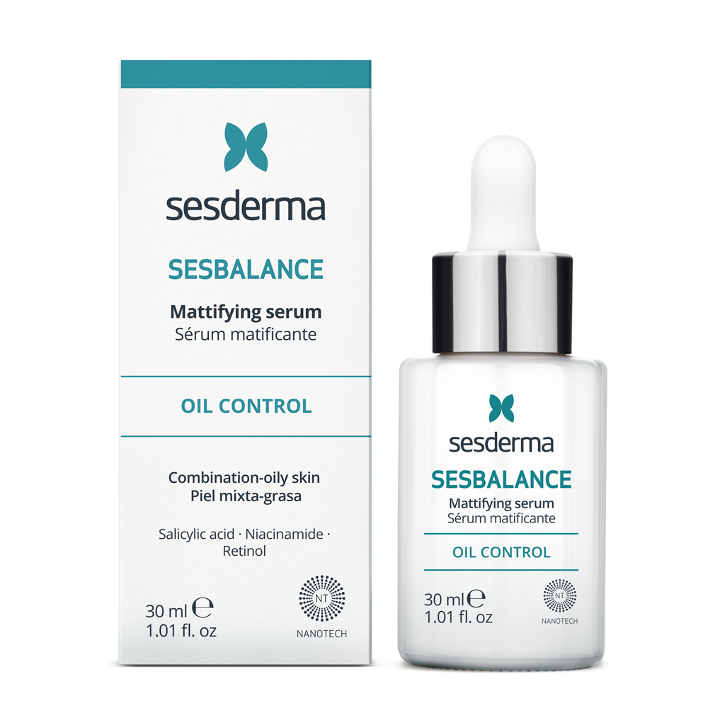 Sesderma SESBALANCE Mattifying serum - Сыворотка себорегулирующая с матирующим эффектом, 30 мл