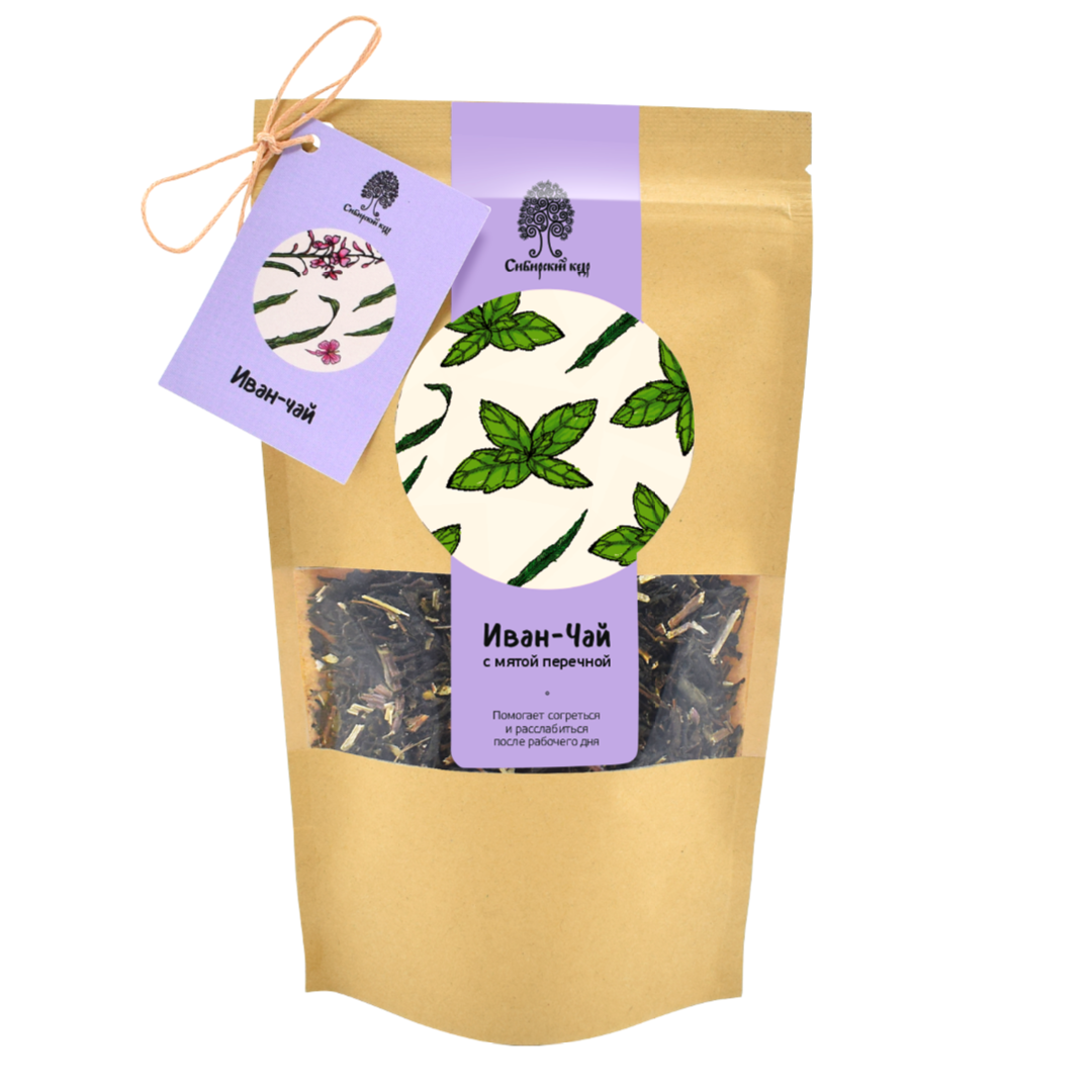 Иван-чай с мятой перечной Сибирский Кедр, 40 г