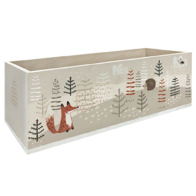 Шервуд декоративный ящик из дерева 300х100х100 мм для интерьера дома