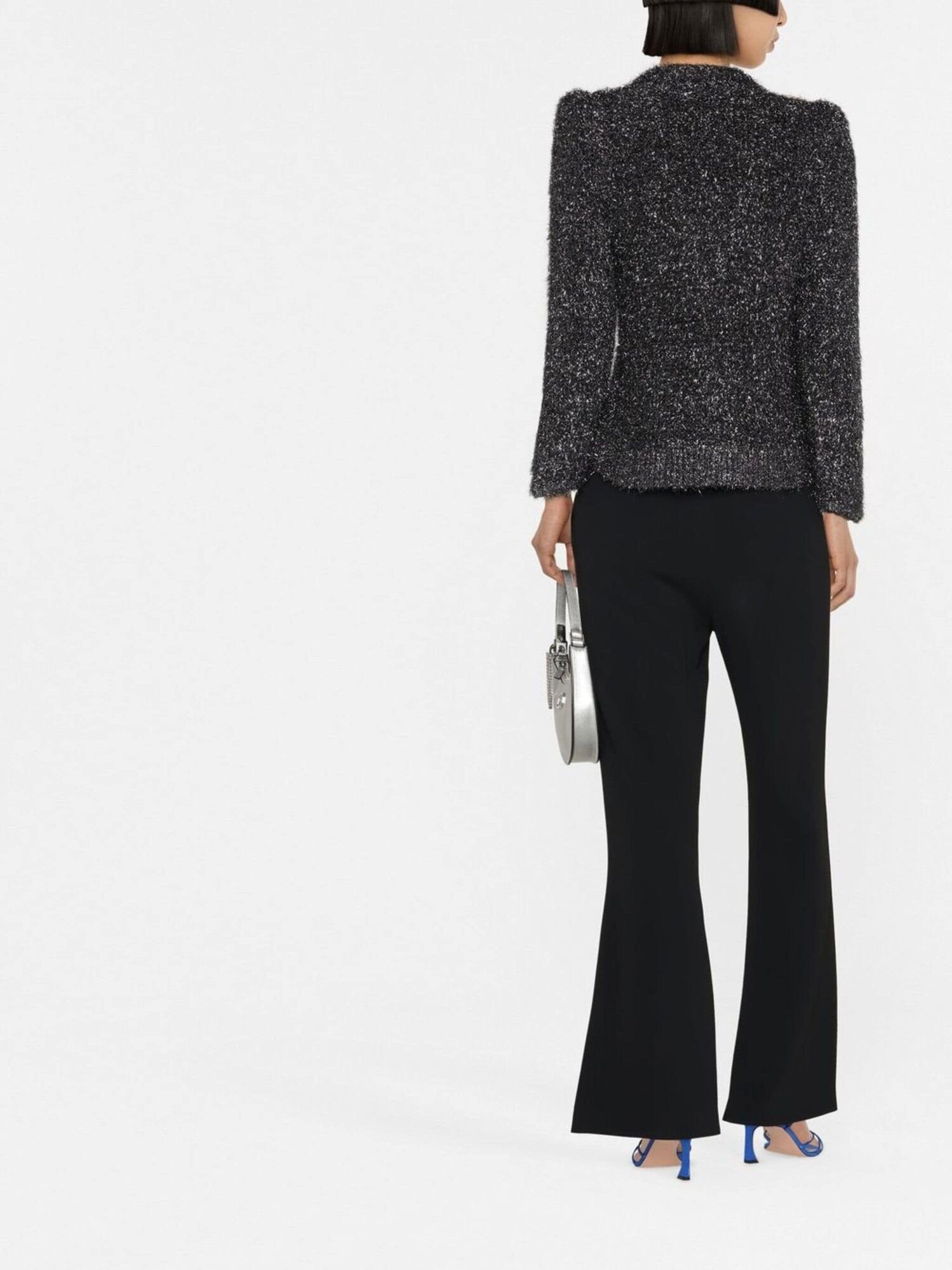 Куртка Alberta Ferretti, размер 40, grey — фото 1